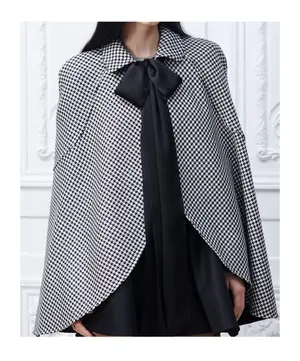 Dior Cape With Tied Neckline