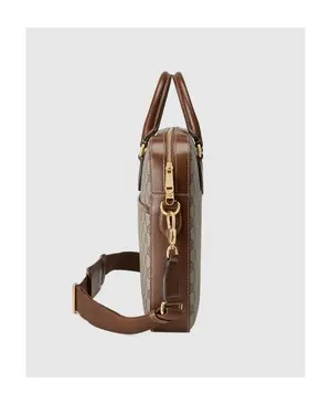 Gucci Interlocking G Monogram Laptop Bag