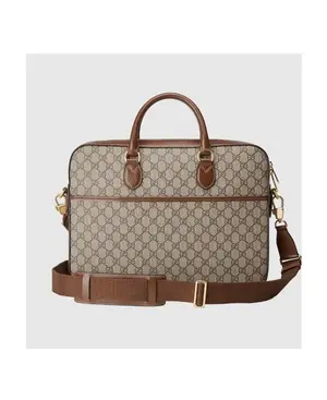 Gucci Interlocking G Monogram Laptop Bag