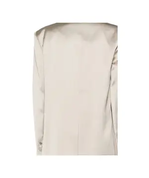 Andamane Single-breasted Blazer - Ivory