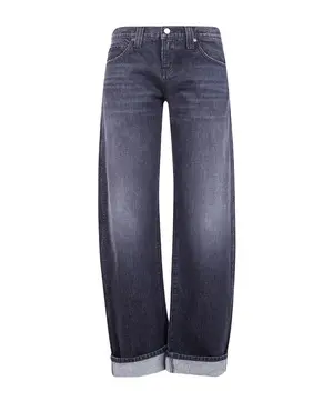 Khaite Wide-leg Jeans - Black