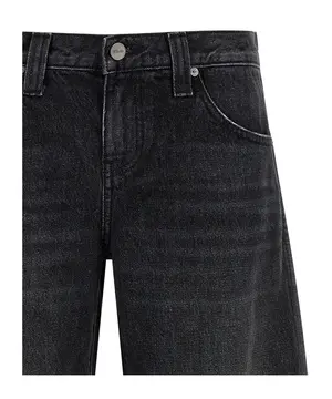 Khaite Wide-leg Jeans - Black