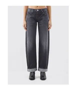 Khaite Wide-leg Jeans - Black