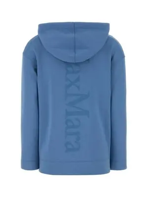 Max Mara Smmdoria Zipped Hoodie - Turquoise