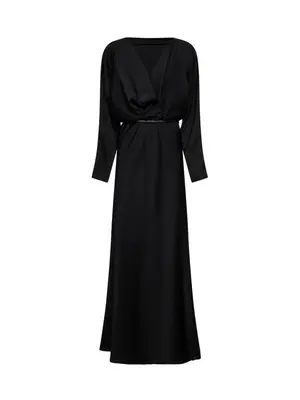 Max Mara Msepentola Cagoule Belted Maxi Dress