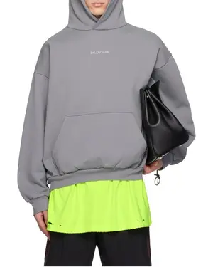 Balenciaga Embroidered Sweatshirts Hoodies For Men
