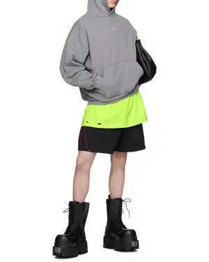 Balenciaga Logo Embroidered Hoodie