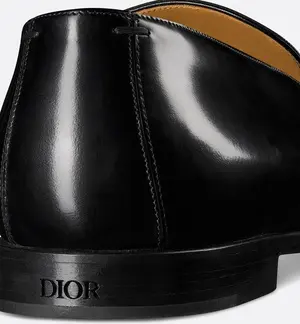 Dior Logo Plaque Slip-on Loafers