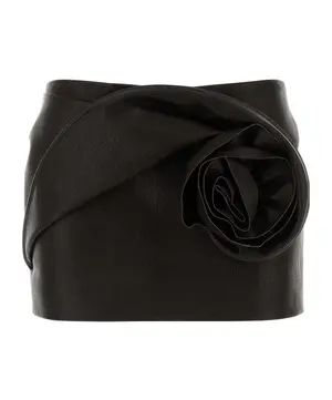 Magda Butrym Floral Embellished Mini Skirt