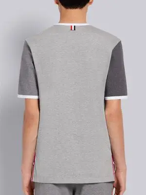 Thom Browne Short-sleeved Ringer T-shirt