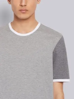 Thom Browne Short-sleeved Ringer T-shirt