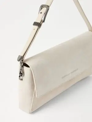 Brunello Cucinelli Soft Foldover Shoulder Bag
