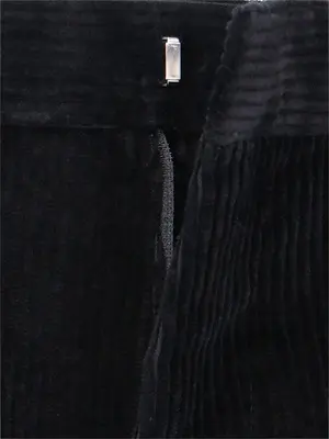 Prada Triangle Logo Corduroy Trousers