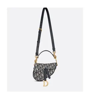 Dior Mini Saddlebag With Strap