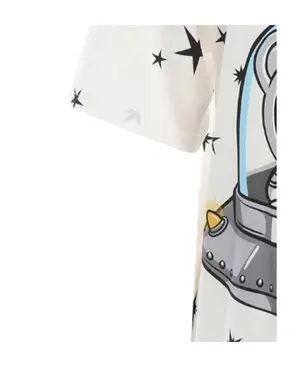 Moschino Round Neck Short Sleeve T-shirt