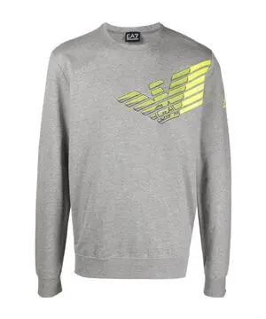 EA7 Logo Print Sweatshirt