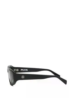 StÜssy Landon Rectangle-frame Sunglasses