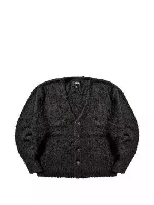 StÜssy Textured Button-up Cardigan