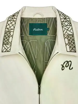 MALBON Harvest Embroidered Collar Jacket