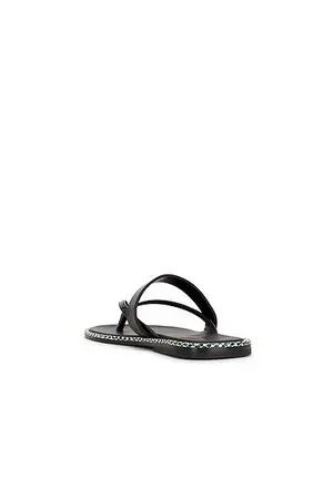 Dries Van Noten Flat Sandal - Black