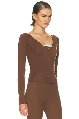 437 The Ballet Wrap Top