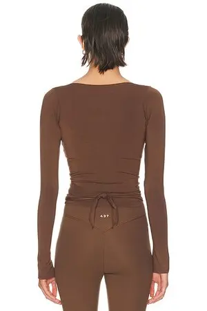 437 The Ballet Wrap Top