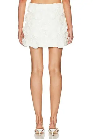 Simkhai Nolia Lace Mini Skirt