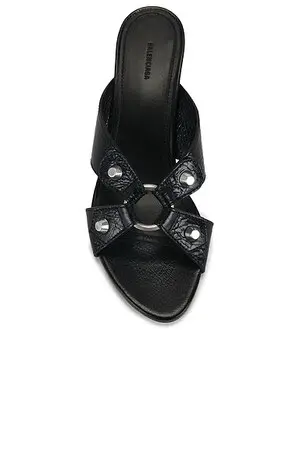 Balenciaga Studded Leather City Sandal