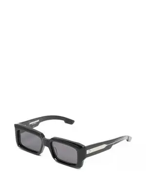 JACQUES MARIE MAGE Rectangle Frame Sunglasses