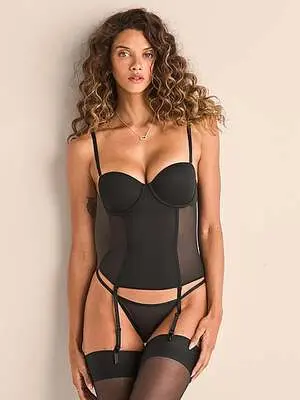 Victoria's Secret Adore Me Bryce Bustier - Black