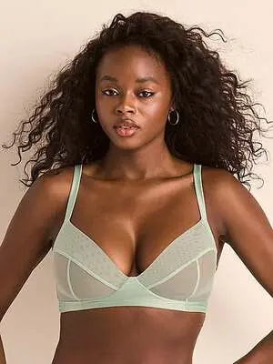 Victoria's Secret Adore Me Tannessee Plunge Bra - Green