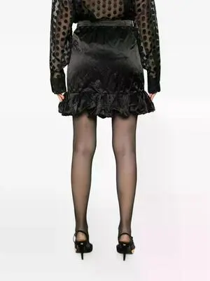 Chloé Ruffled-hem Mini Skirt