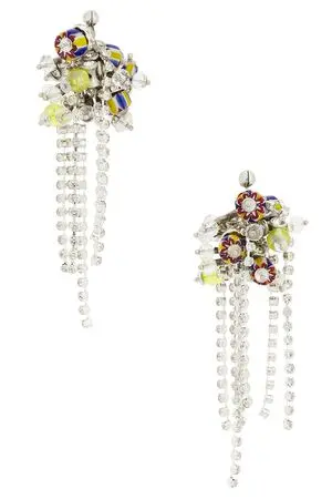 DRIES VAN NOTEN Dries Van Noten Dangle Earrings With Crystal Embellishments