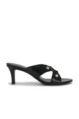Balenciaga City Sandal - Black
