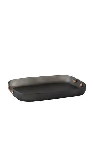 TINA FREY DESIGNS Cuadrado Extra Large Tray - Grey