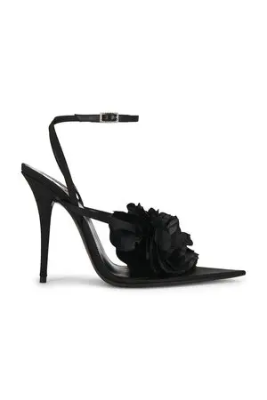 Saint Laurent Trianon Sandal - Nero