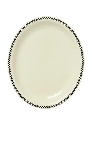 FISH'S EDDY Checkerboard Medium Platter