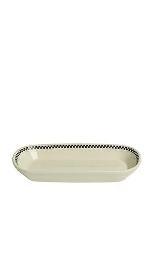 FISH'S EDDY Checkerboard Celery Tray