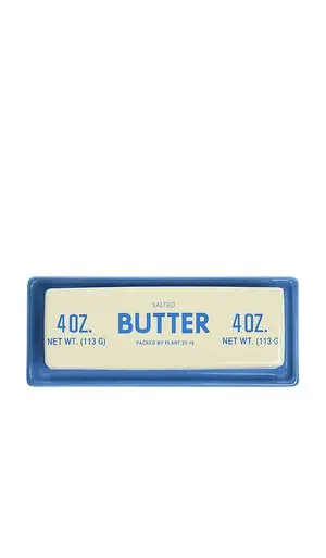 FISH'S EDDY Butter Stick Butter Dish - Blue