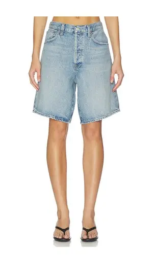 AGOLDE Indra Short Hip Slung Baggy Denim Shorts