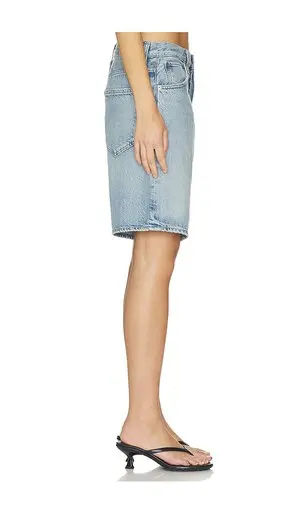 AGOLDE Indra Short Hip Slung Baggy Denim Shorts