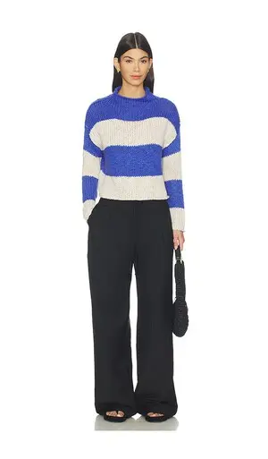 Free People Opal Rugby Stripe Sweater