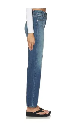 SLVRLAKE Kendra Straight Leg Jeans - Blue