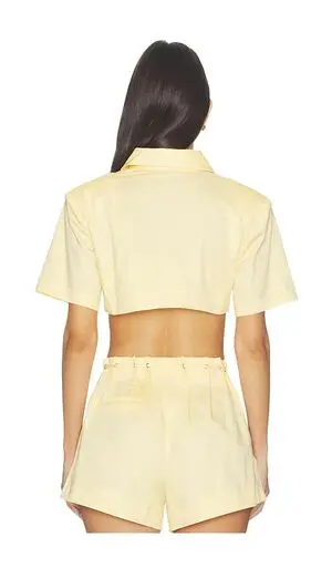 ET OCHS Calvin Cropped Shirt