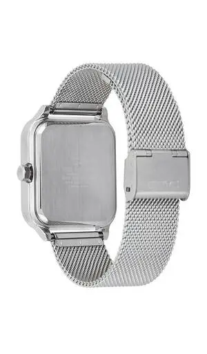 Casio Moon Phase Stainless Steel Watch