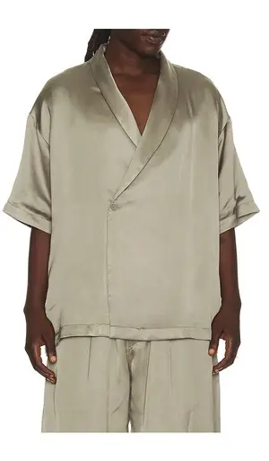 SANEA Phupa Kimono Shirt In . Also - Grey