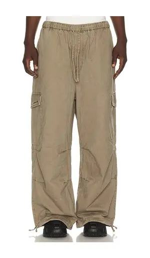 DRMERS CLUB Smiley Logo Parachute Pants