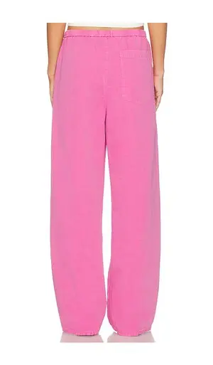 Citizens Of Humanity Aurora Pull On Wide Leg Pants - Fuchsia