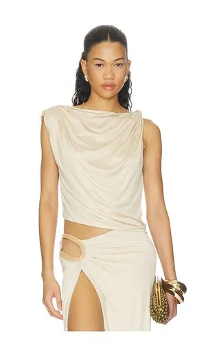 MAY MASHIAH Rylee Top - Beige