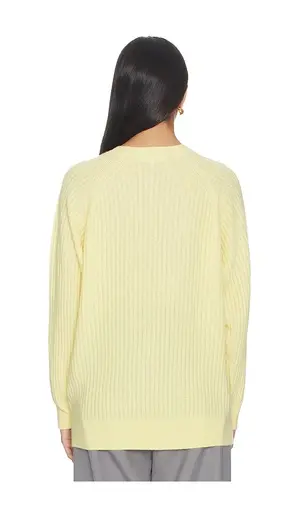 FRAME The Cashmere Sunbeam Sweater - Lemon